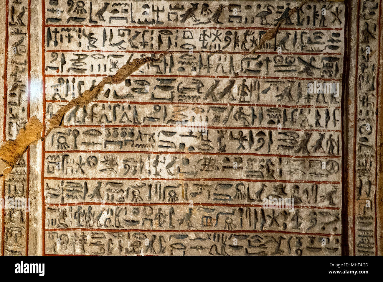 Luxor Egypt Hyerogliphs detail Stock Photo - Alamy