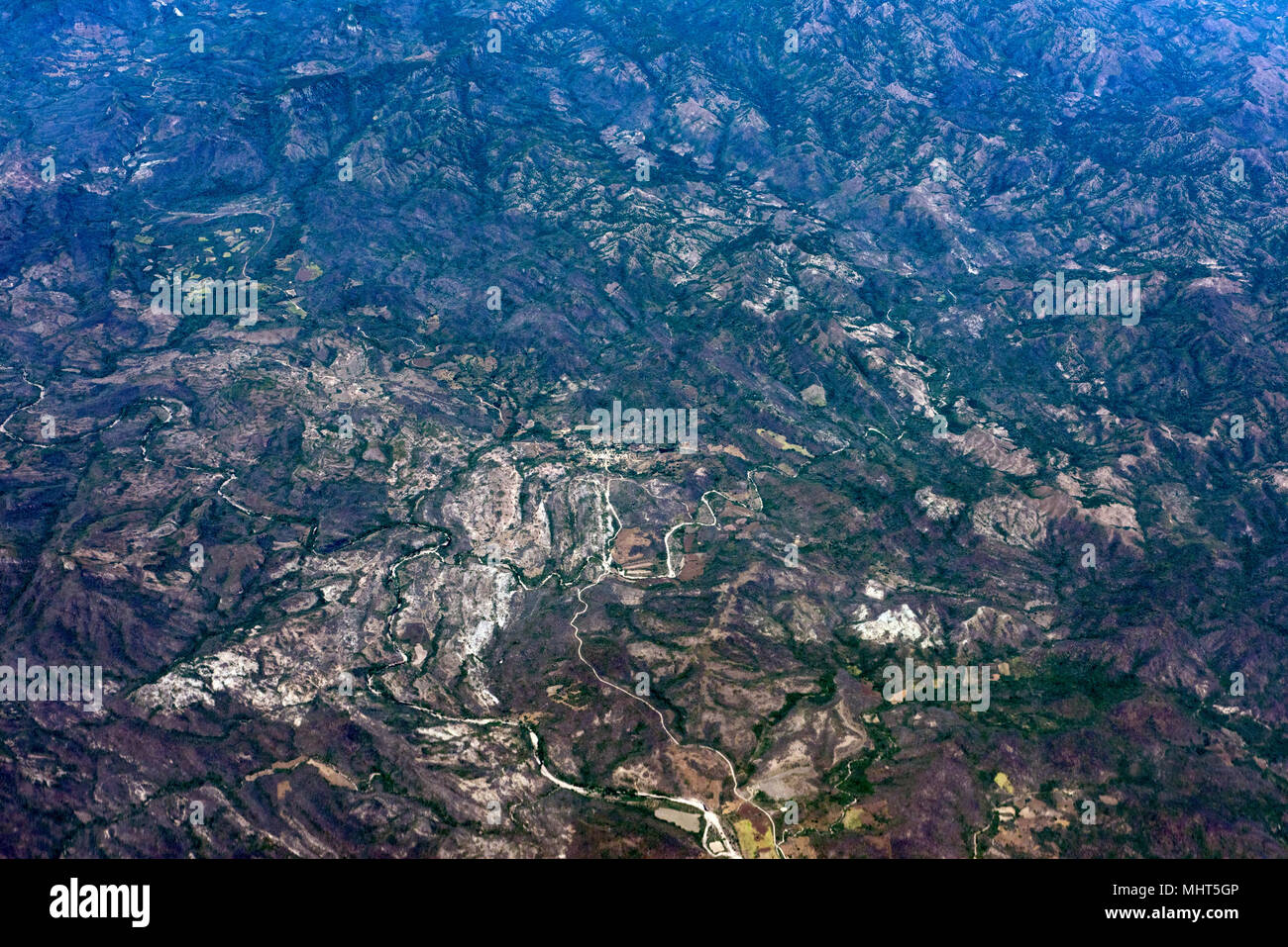 La Paz San Jose del Cabo Baja California Sur Mexico aerial view Stock ...
