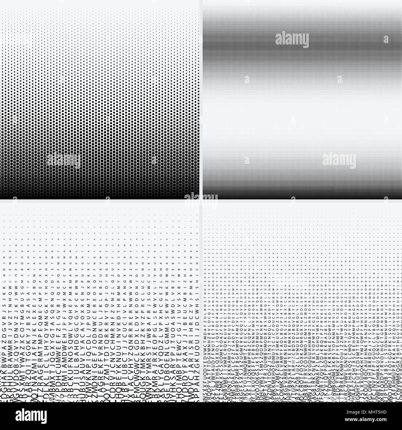 Halftone dots pattern vector Stock Vector Images - Alamy