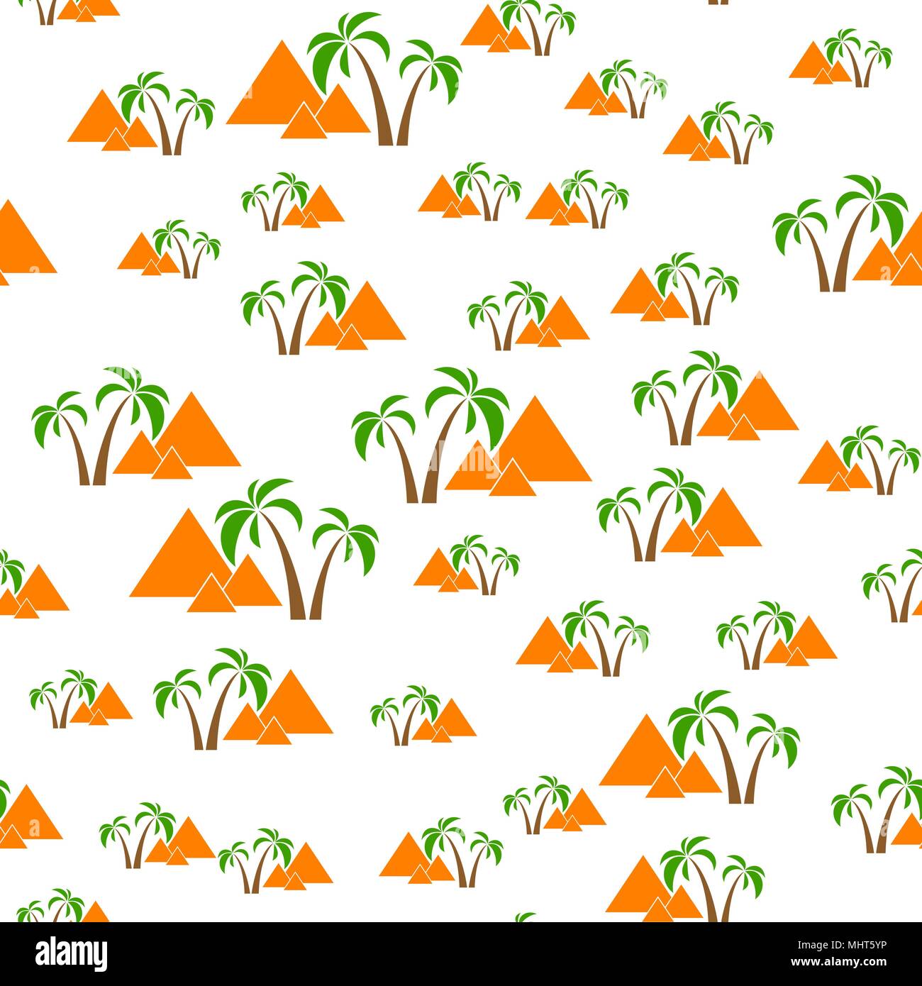 pyramids seamless background Stock Vector Image & Art - Alamy