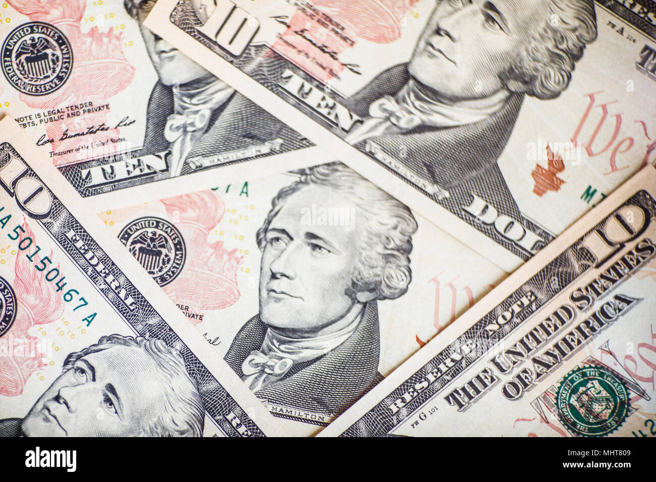 U.S. dollars banknotes of the united States of America Stock Photo - Alamy