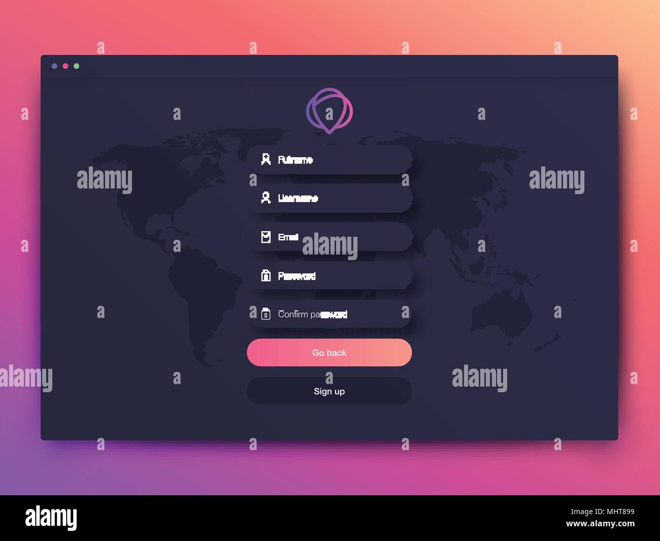 Vector Illustration of screens and web concept Stock Vector Image & Art ...