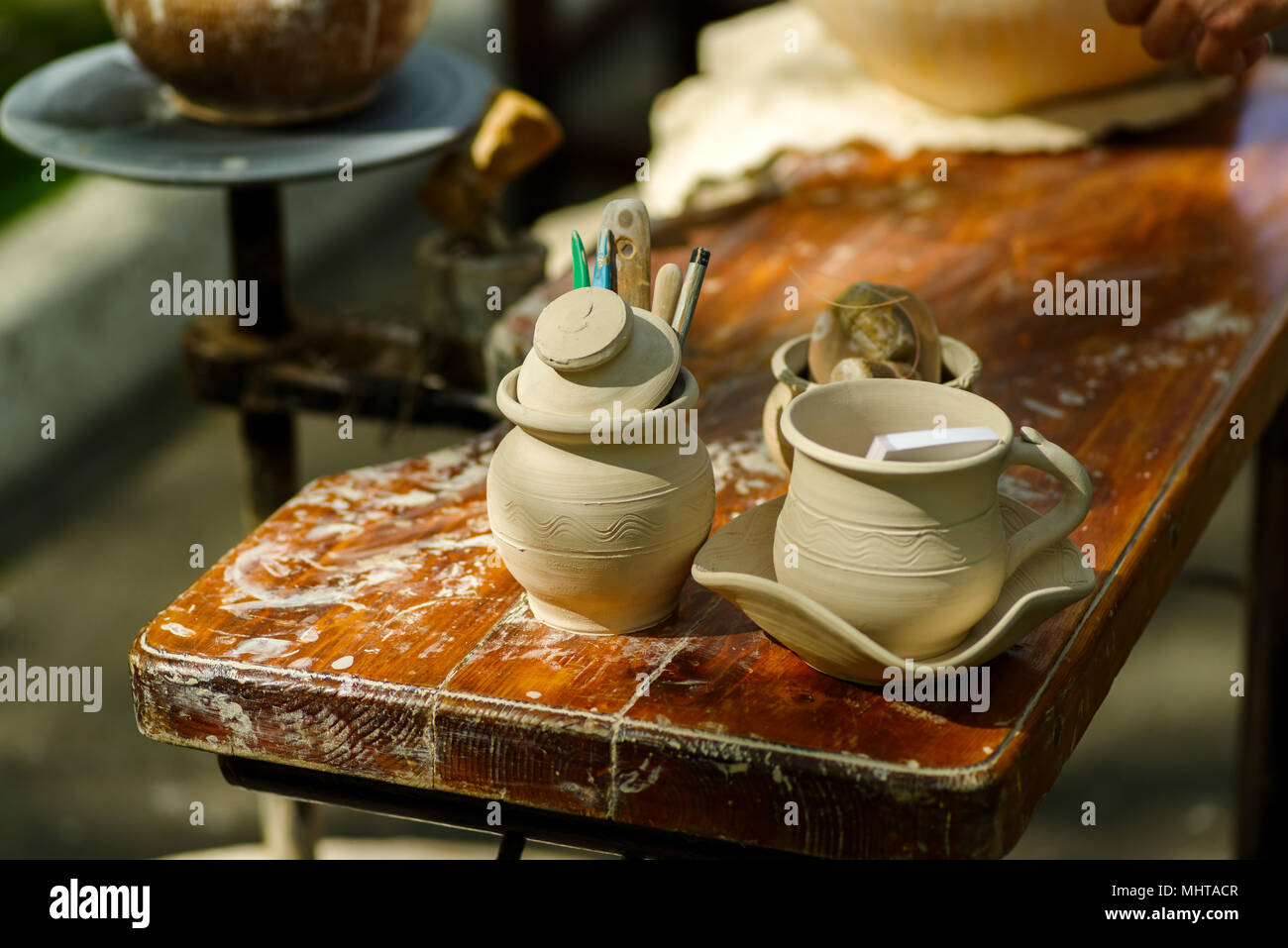 Mud jugs hi-res stock photography and images - Alamy