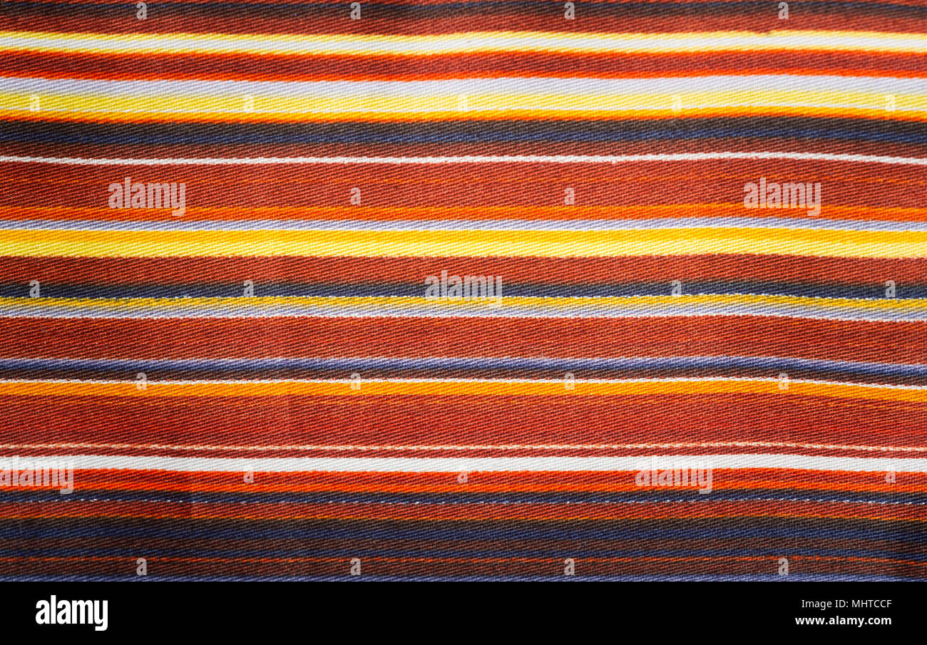 Fabric. Textured Striped Cotton Fabric Swatch Stock Photo - Alamy