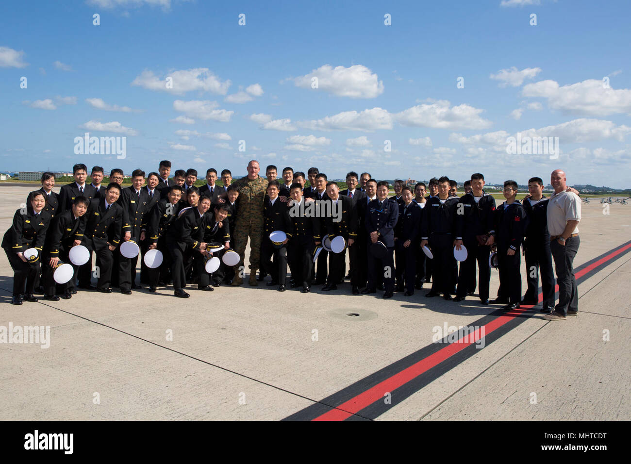 MCAS FUTENMA, OKINAWA, Japan— Marines and Japan Maritime Self-Defense ...