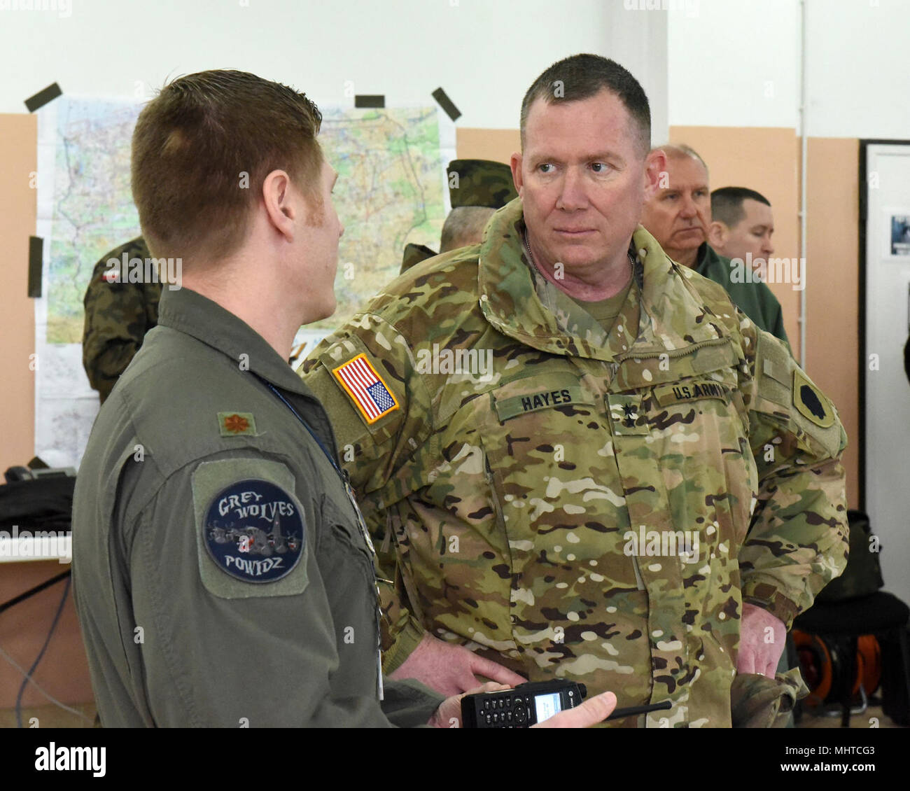 U.S. Army Maj. Gen. Richard Hayes Jr., Adjutant General of the State of ...
