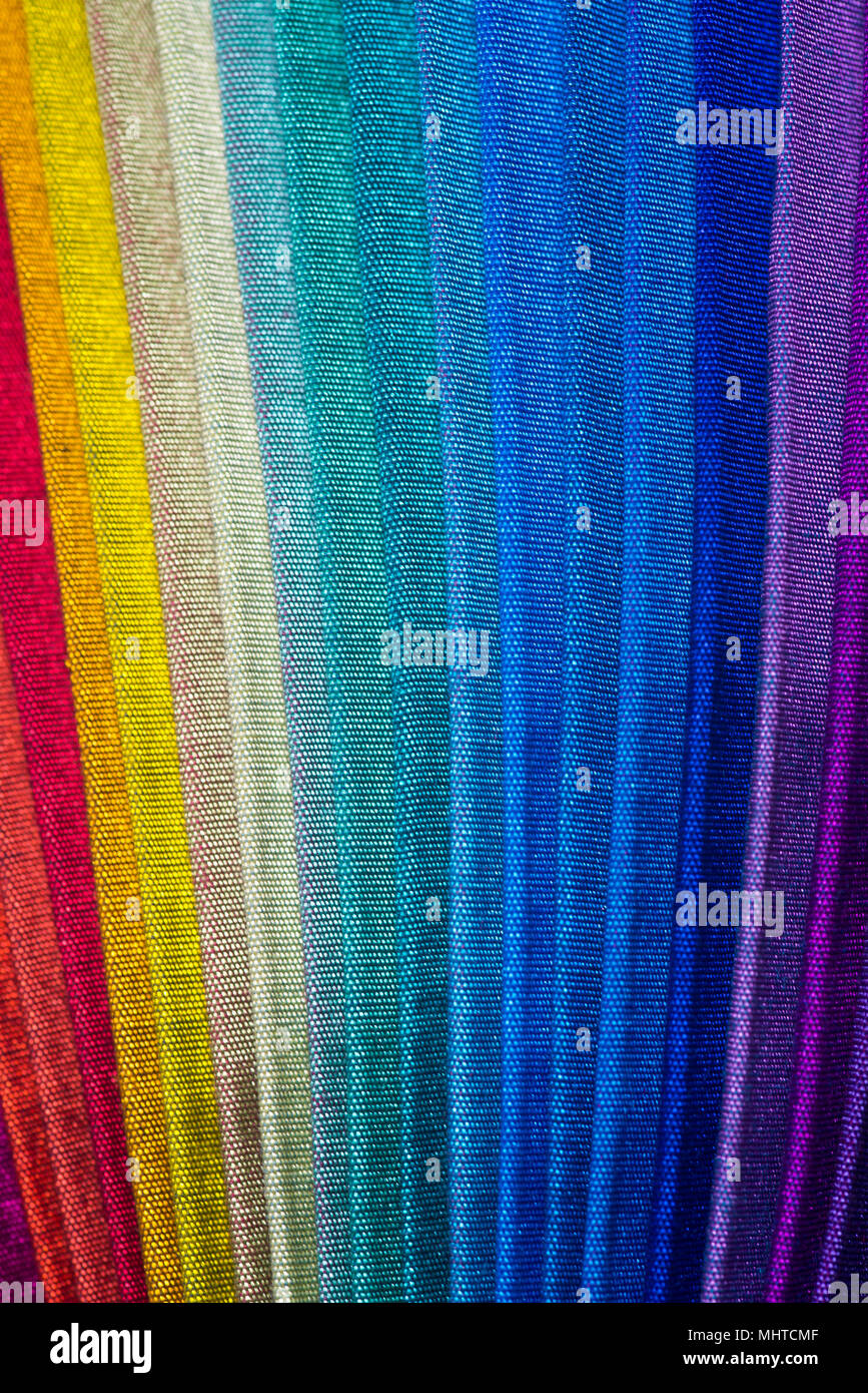 fabric. multi color fabric texture samples Stock Photo - Alamy