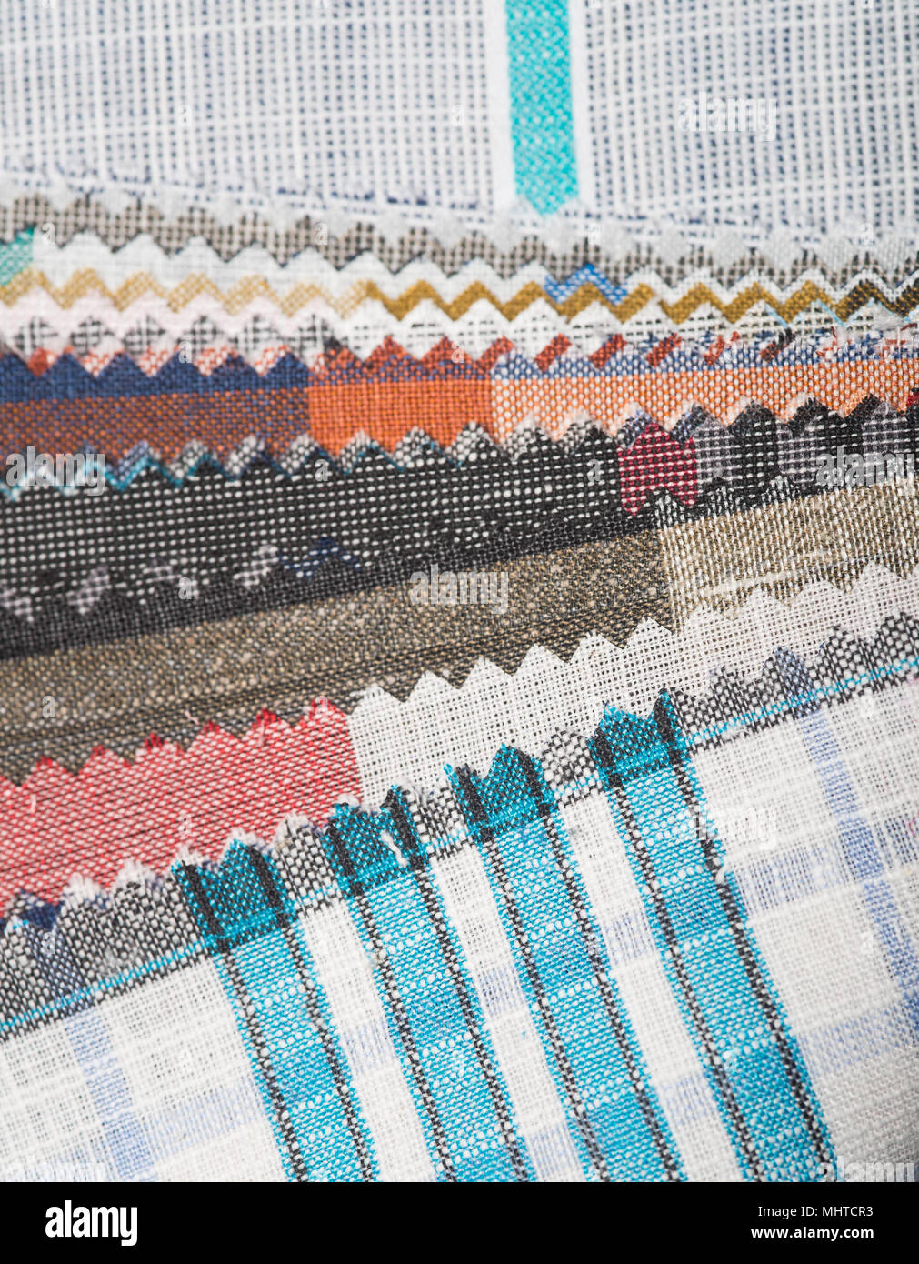 fabrics textile. Cotton Fabric Sample Stock Photo - Alamy