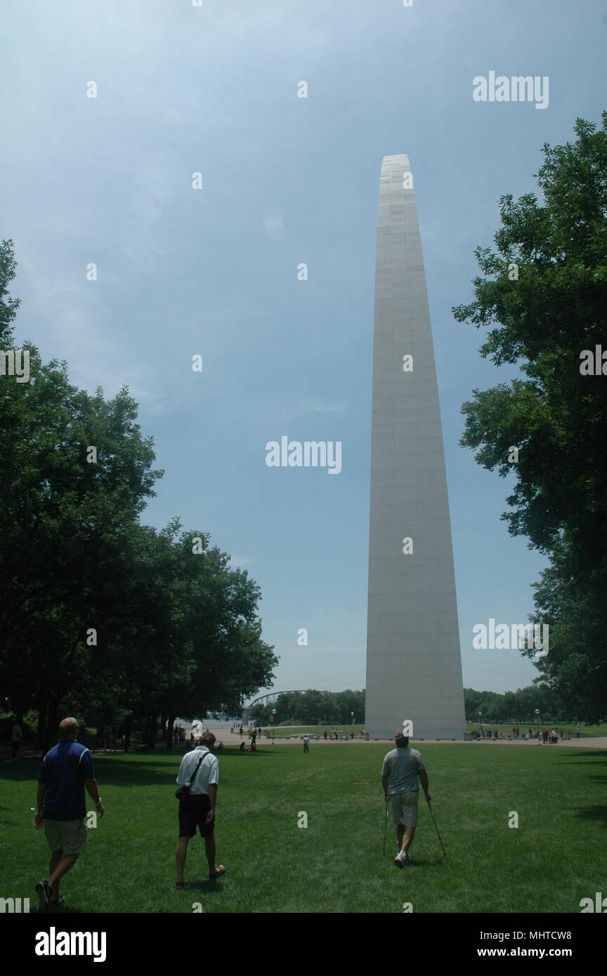 The Gateway Arch in St. Louis Missouri, USA is the world’s tallest arch ...