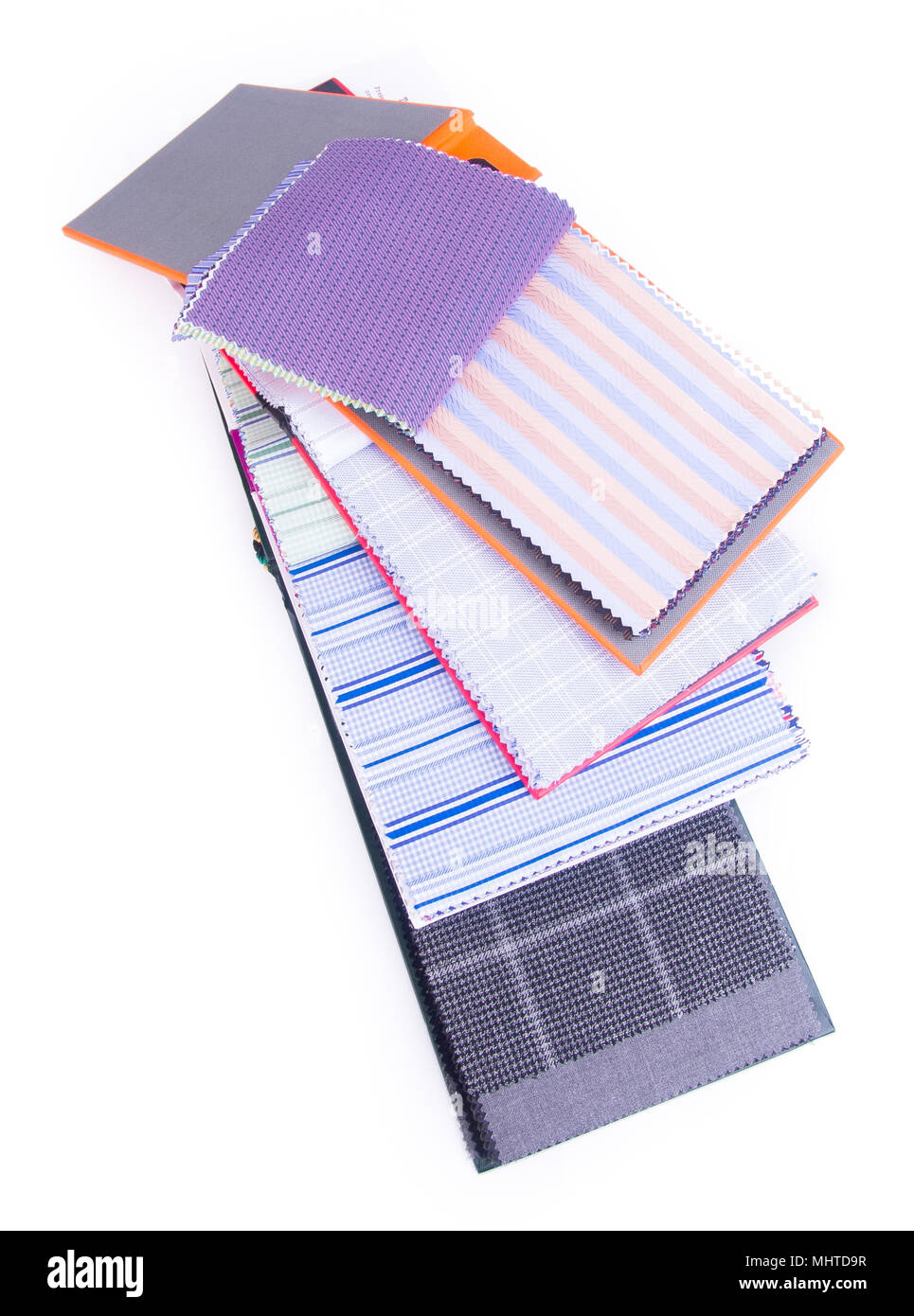 Fashion design fabric swatches Cut Out Stock Images & Pictures - Alamy