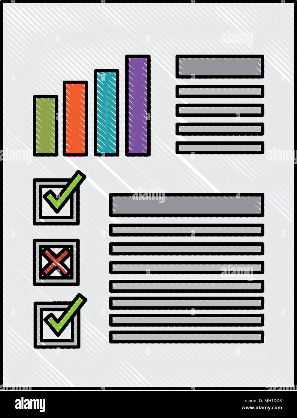 finance document paper icon vector illustration design Stock Vector ...