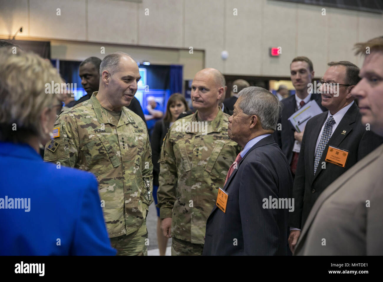 U.S. Army Gen. Gus Perna, Army Materiel Command commanding general, and ...