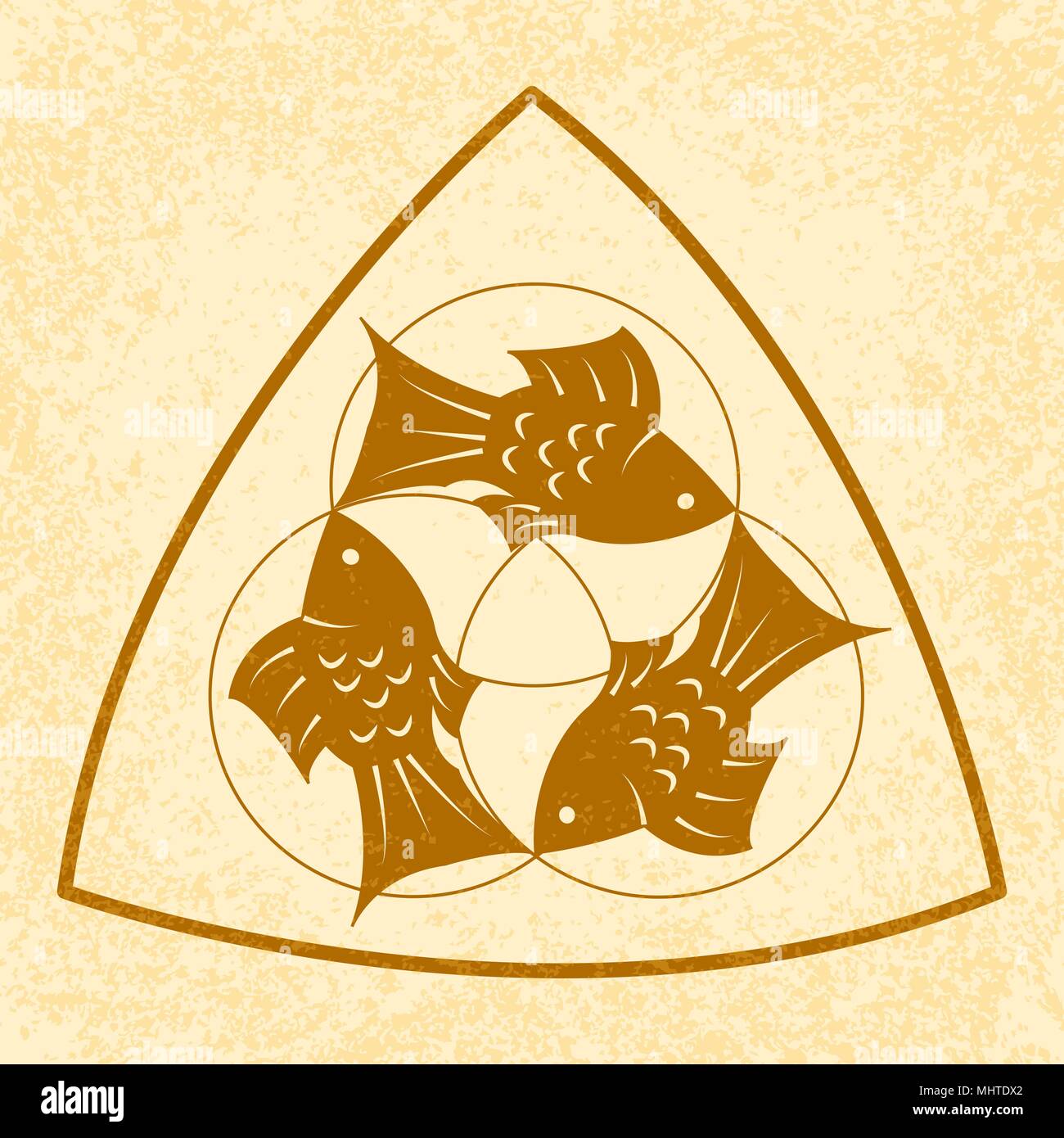 Trinity Symbol Catholic Stock Vector Images - Alamy