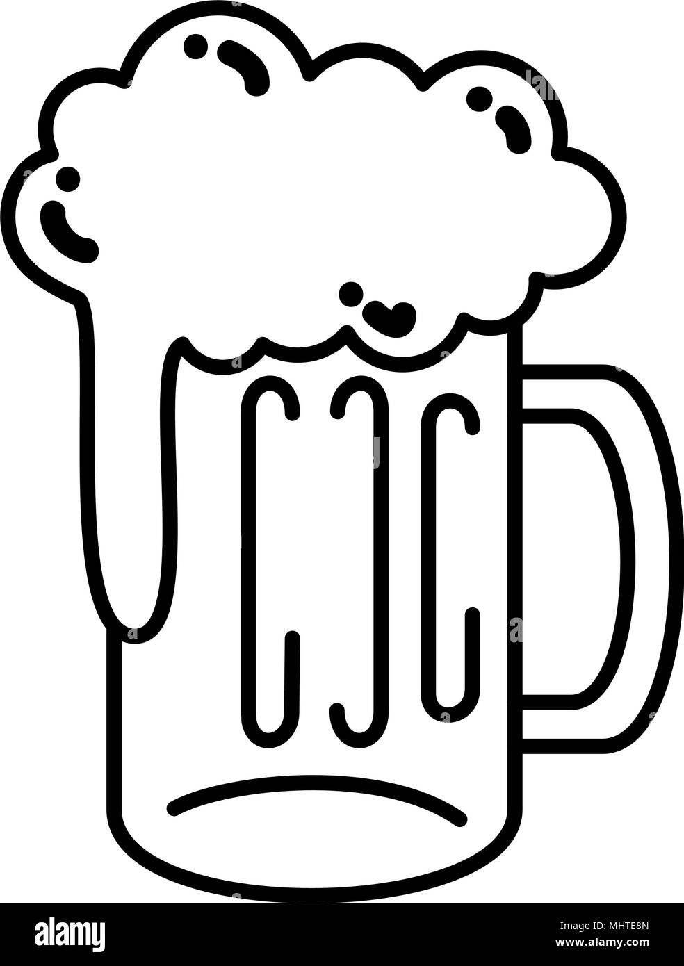 beer jar celebration icon Stock Vector Image & Art - Alamy