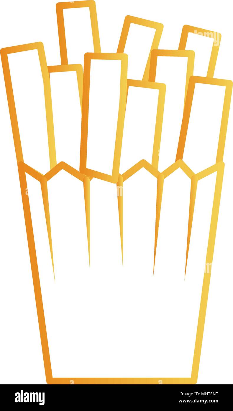 french fries potatoes icon Stock Vector Image & Art - Alamy