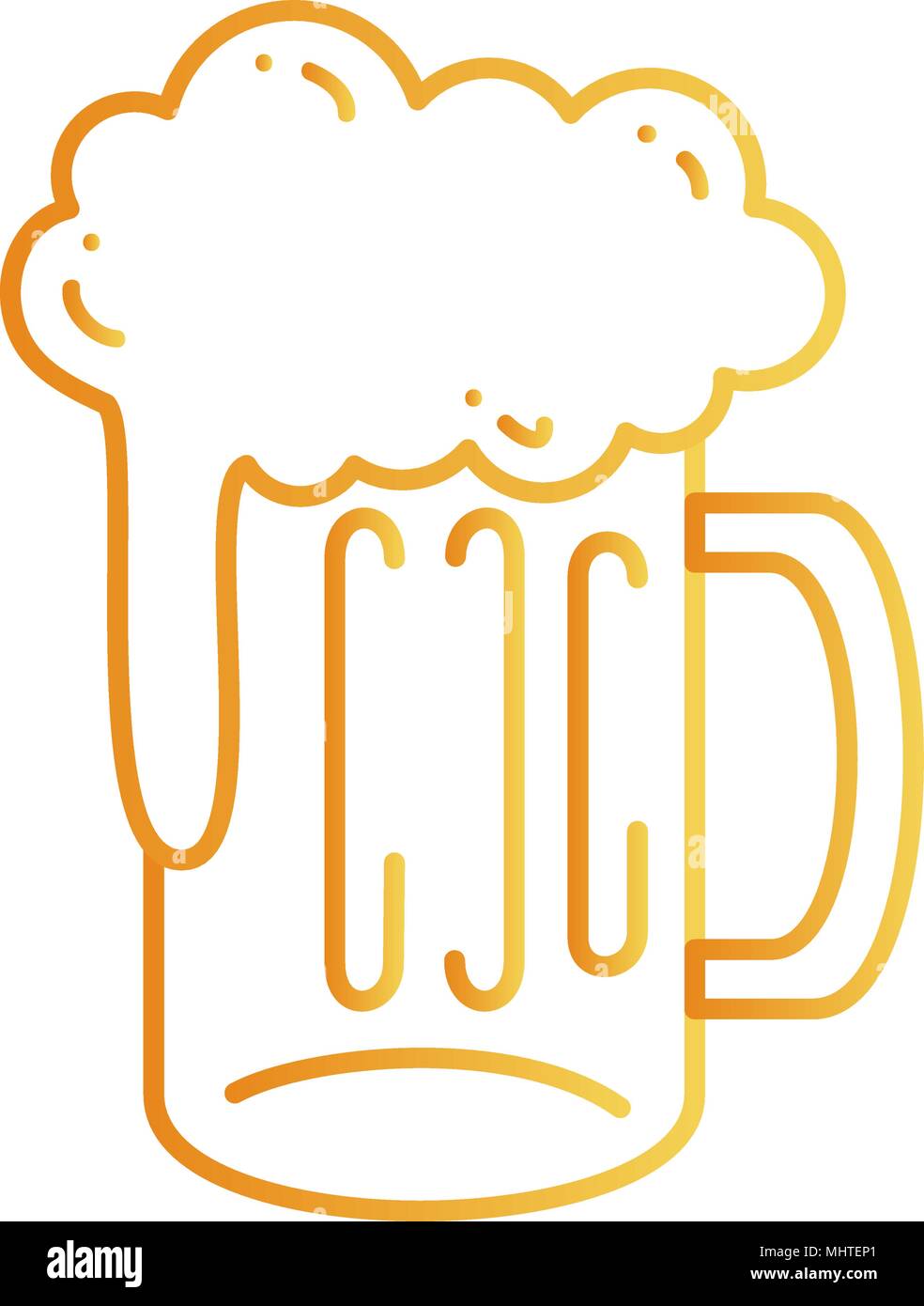 Beer jar celebration icon hi-res stock photography and images - Alamy