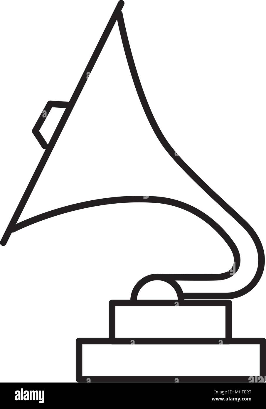 Phonograph Stock Vector Images - Alamy
