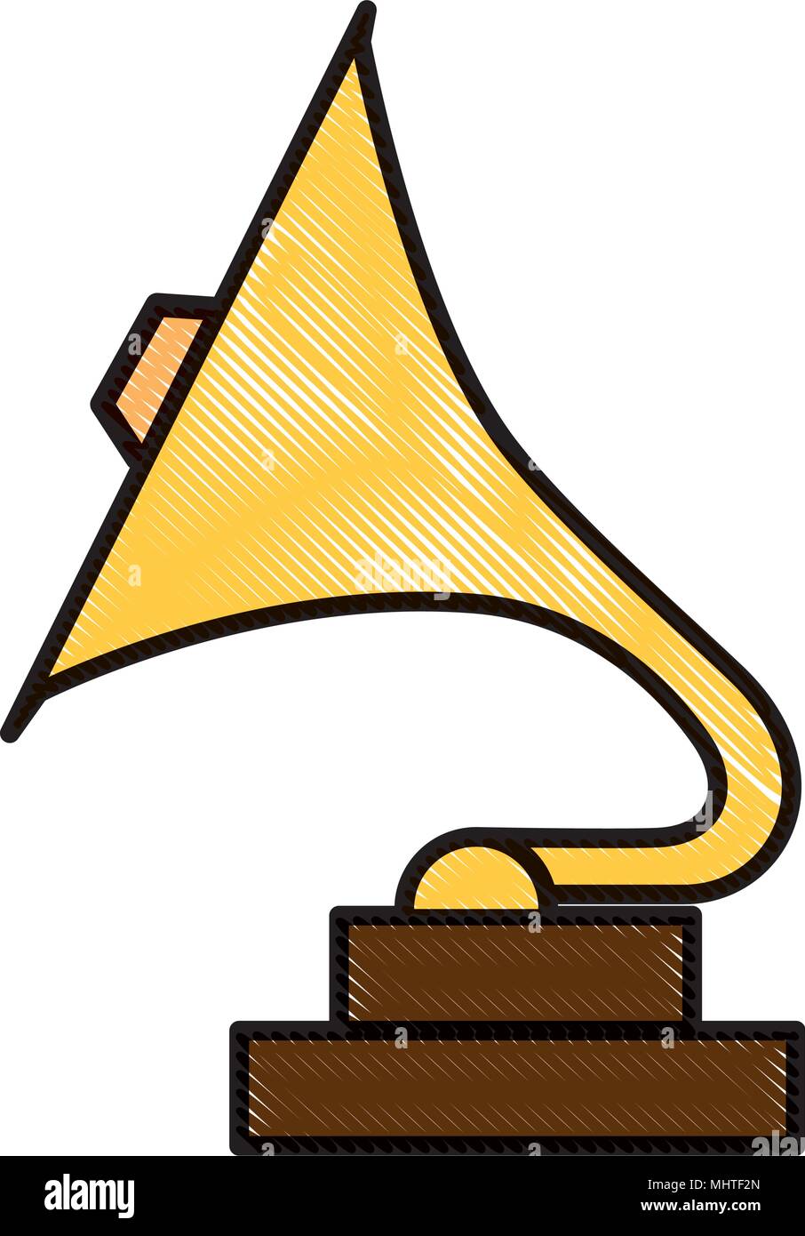 phonograph retro music icon Stock Vector Image & Art - Alamy