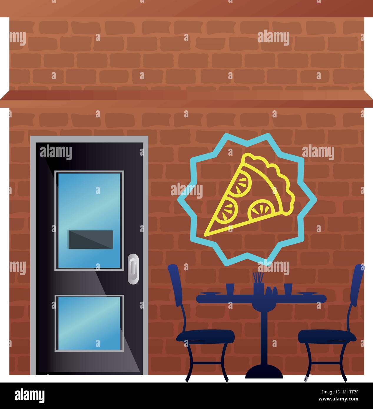 Traditional shopfront Stock Vector Images - Alamy