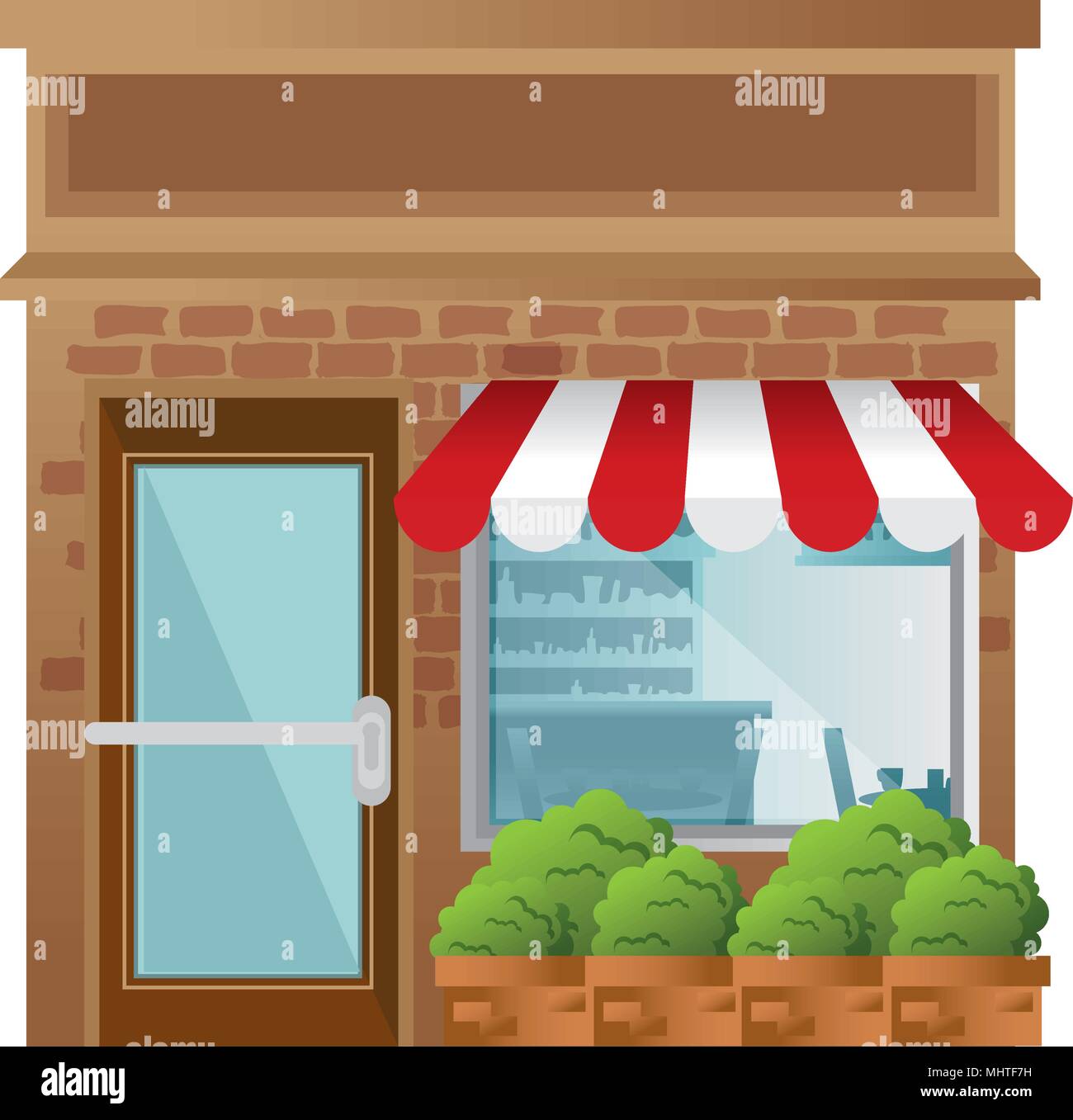 store building front facade Stock Vector Image & Art - Alamy