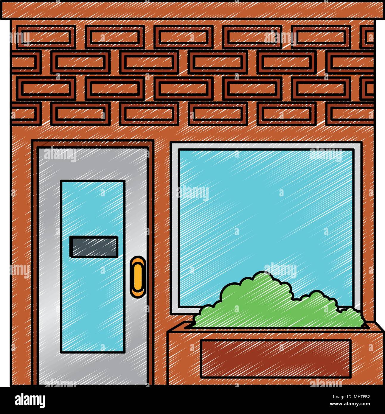 Classic shopfront Stock Vector Images - Alamy