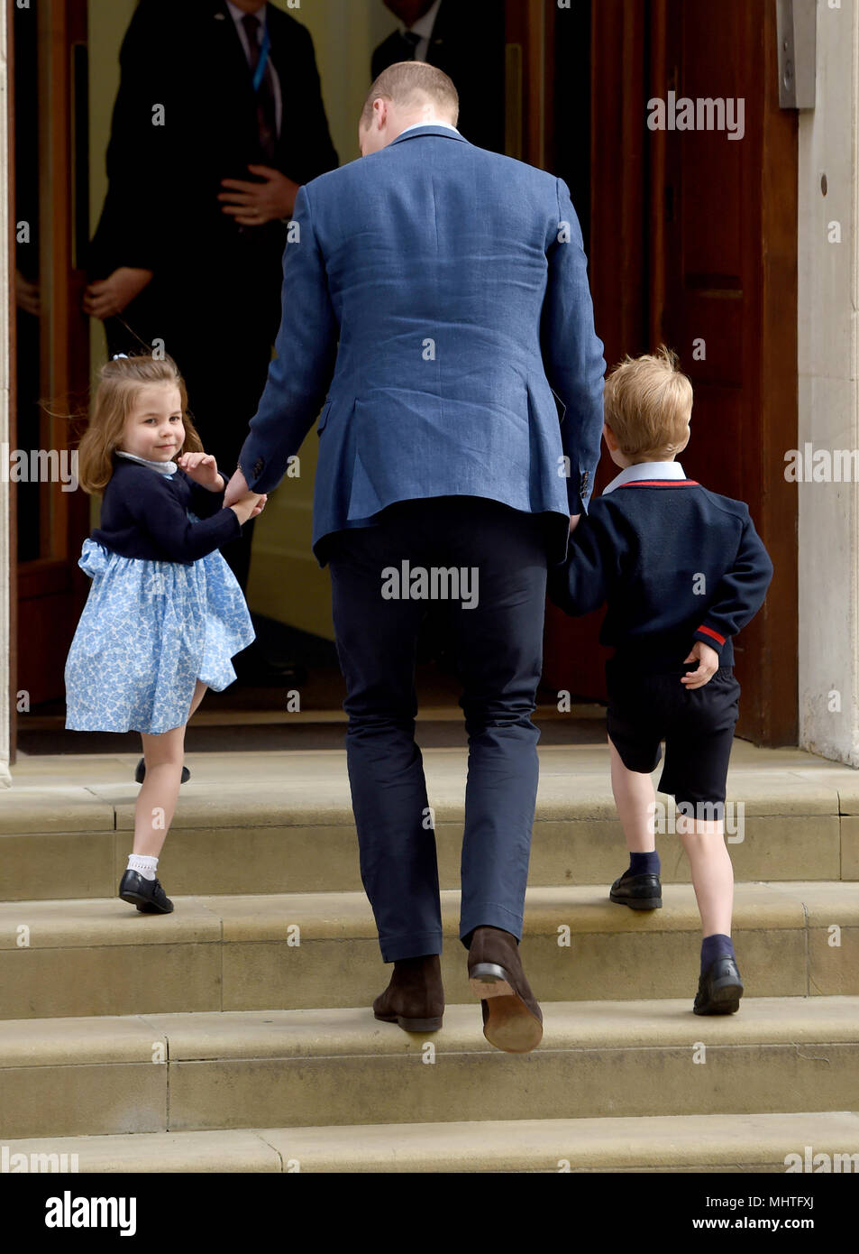 Prince george birth press hi-res stock photography and images - Alamy