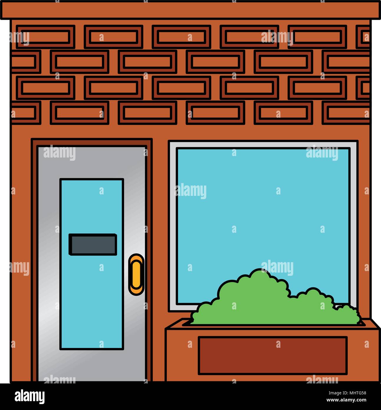 Traditional store front Stock Vector Images - Alamy