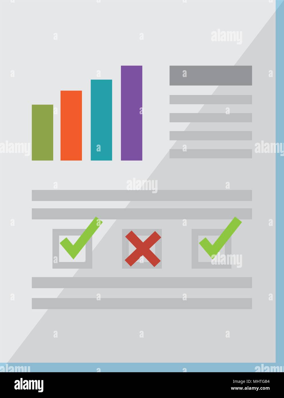finance document paper icon Stock Vector Image & Art - Alamy
