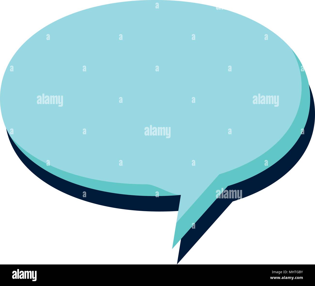 speech bubble message icon Stock Vector Image & Art - Alamy
