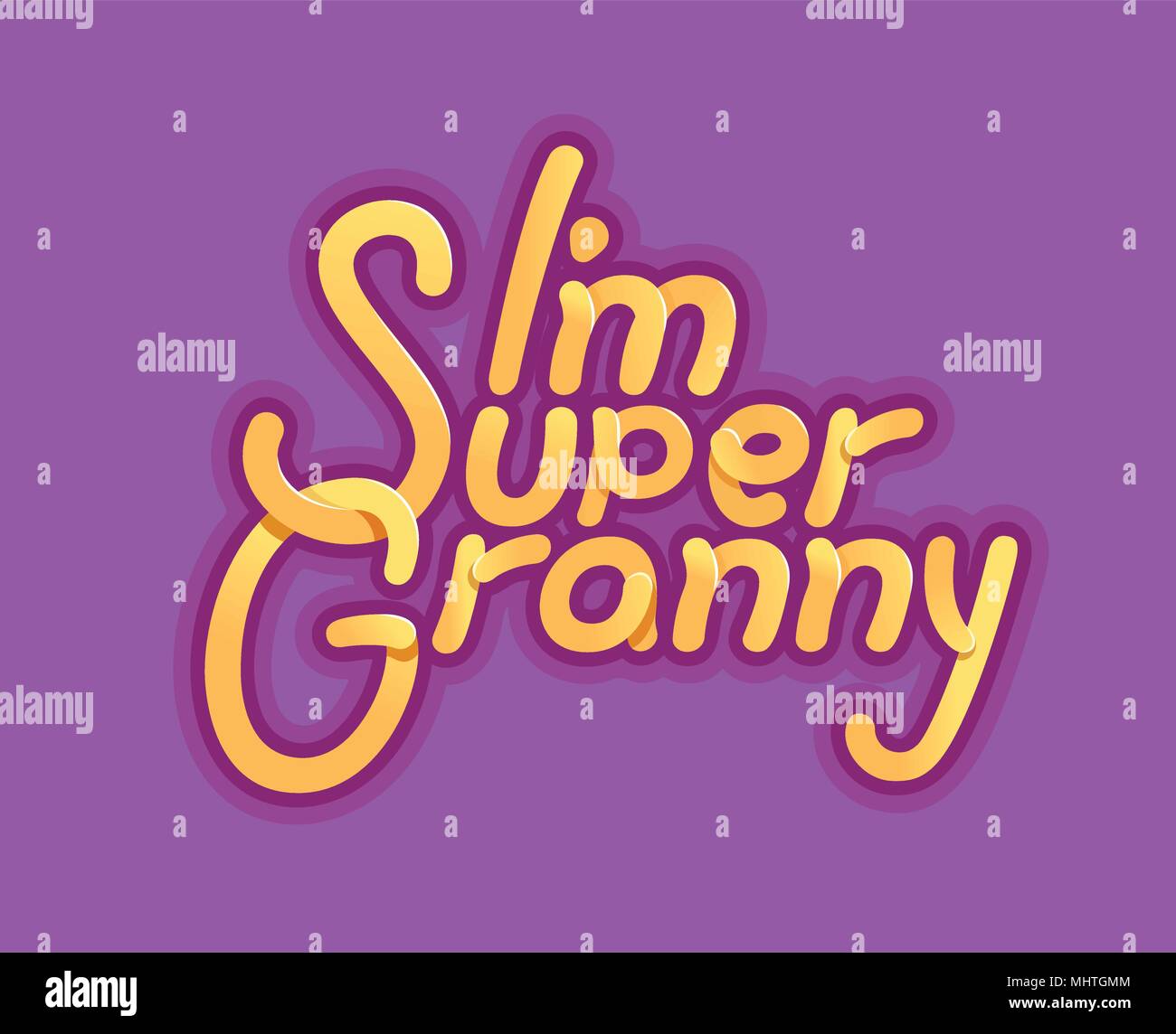 Super granny Stock Vector Images - Alamy
