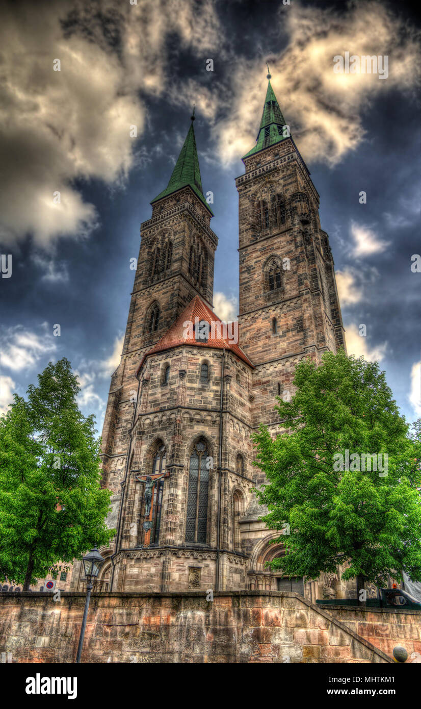 St. Sebaldus Church in Nuremberg. HDR image Stock Photo - Alamy