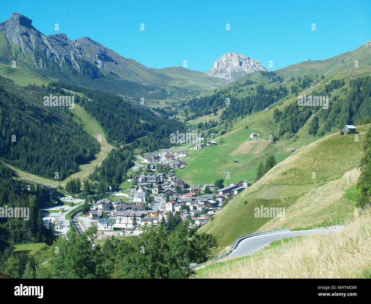 Via Ferrata Dolomite in Italy Stock Photo - Alamy