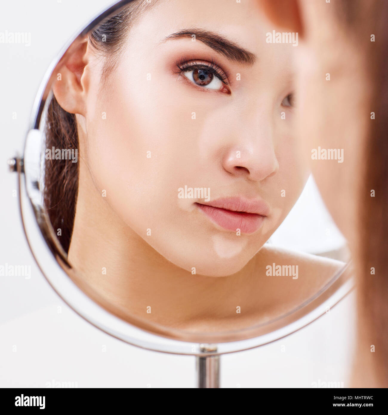 Beautiful caucasian female in stylish hi-res stock photography and ...