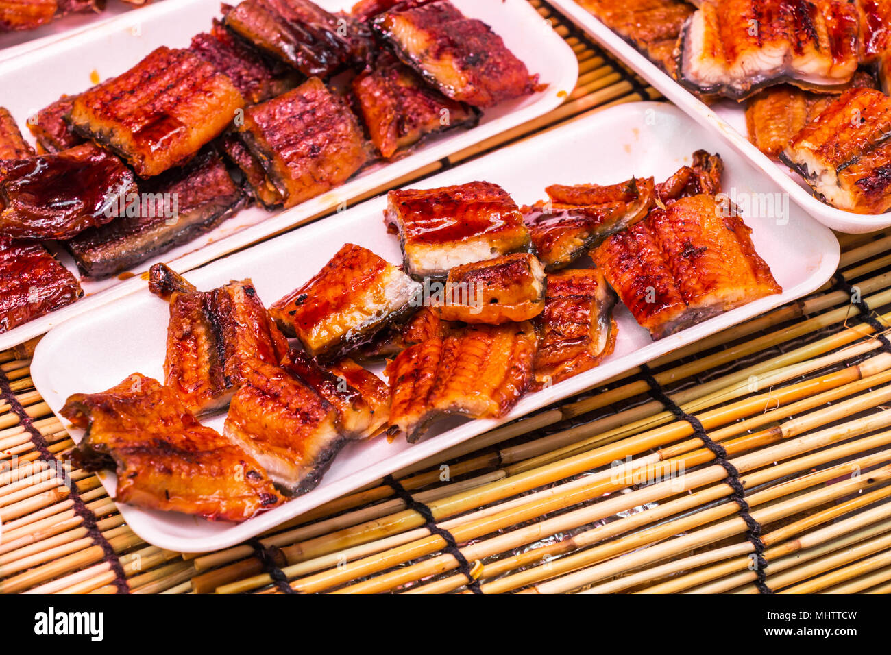 Japan asia eel fish unagi hi-res stock photography and images - Alamy