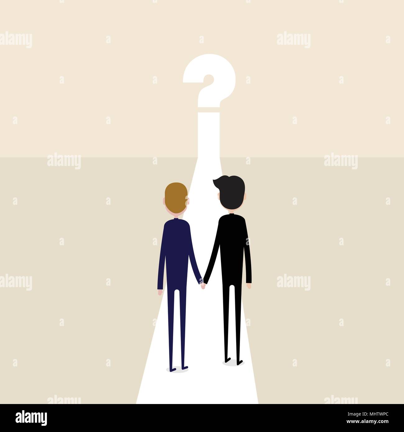 Businessman entering an open door.Businessman looking at the large ...