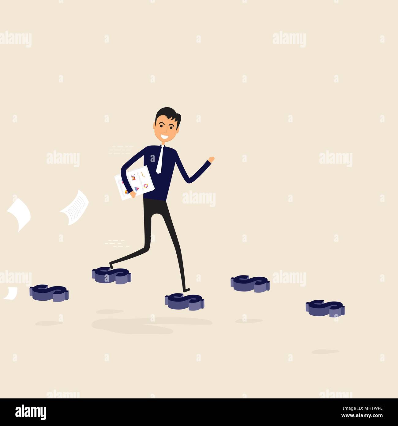 Employee road sign on Stock Vector Images - Alamy