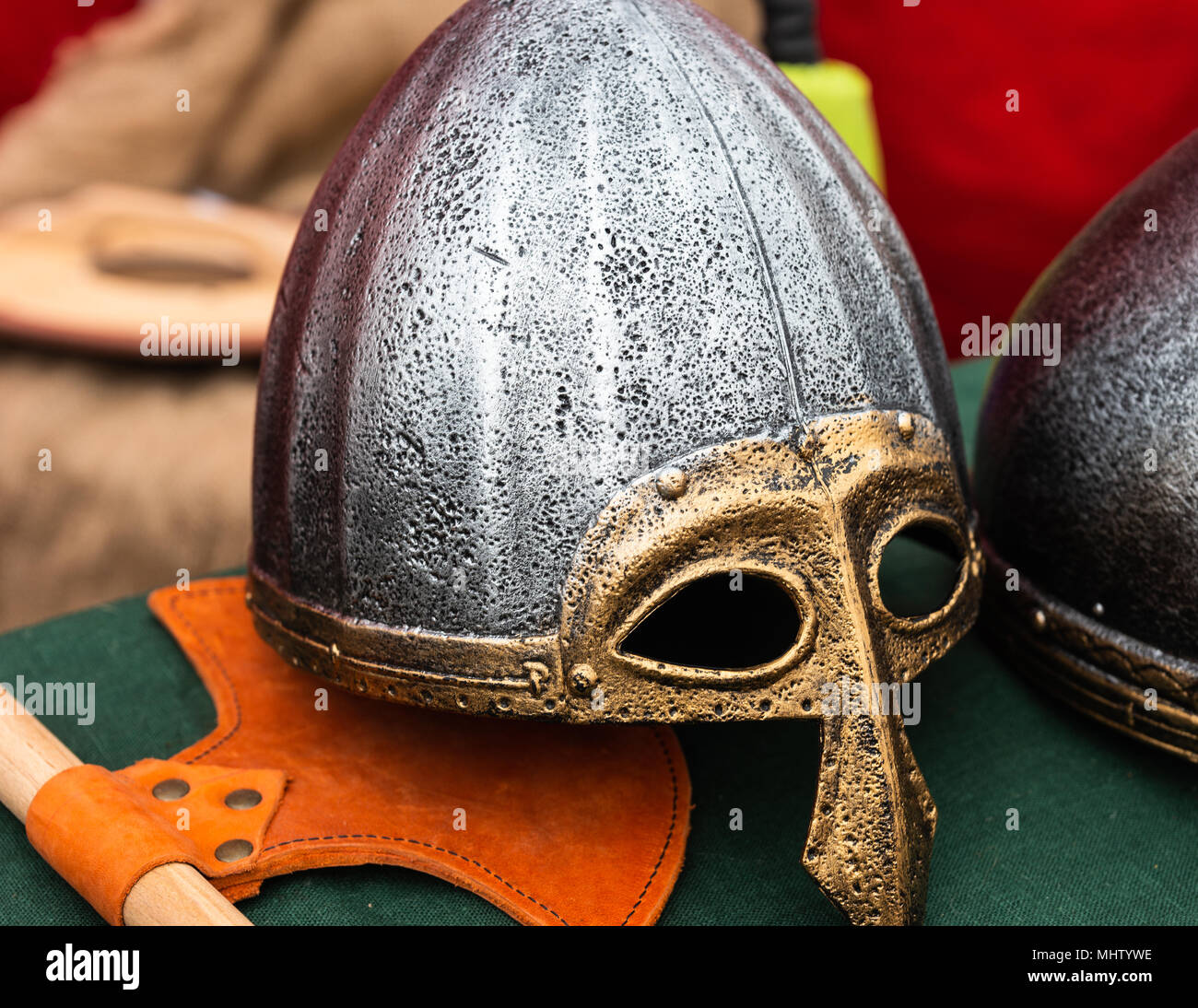 Spiked helmet hi-res stock photography and images - Alamy