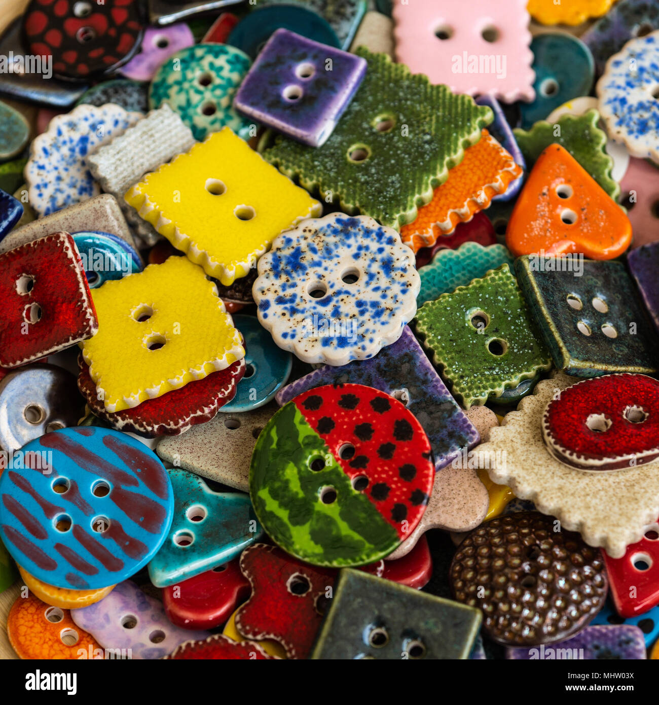 Round and square buttons hi-res stock photography and images - Alamy