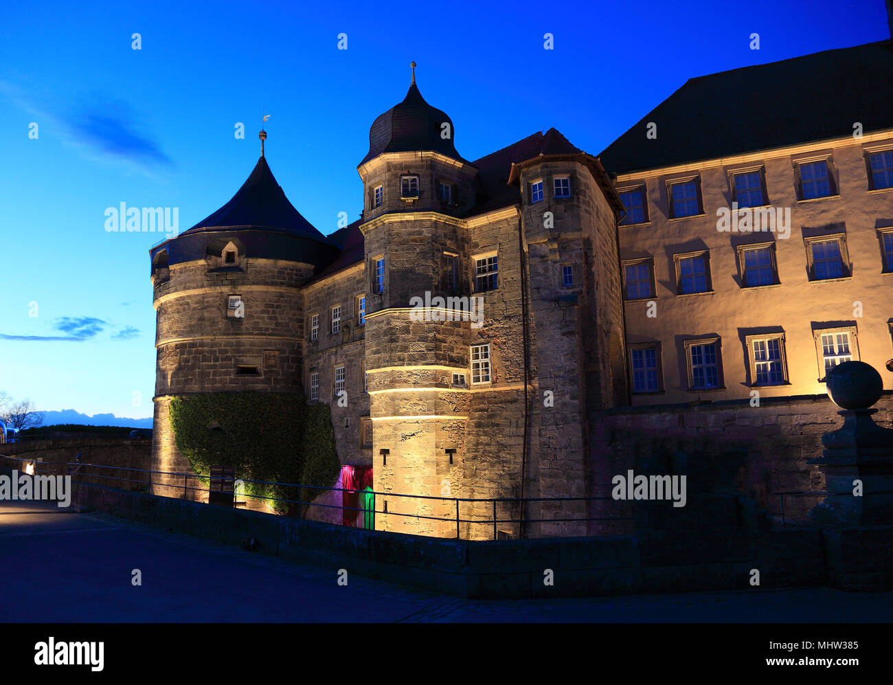Fortress Rosenberg Kronach Germany High Resolution Stock Photography ...