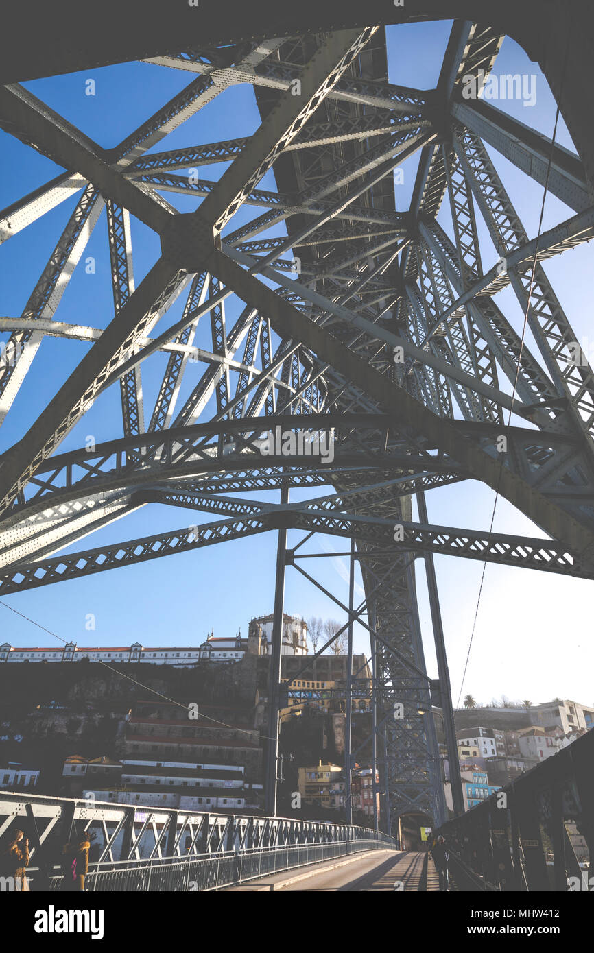 Famous bridges porto in sunset hi-res stock photography and images - Alamy