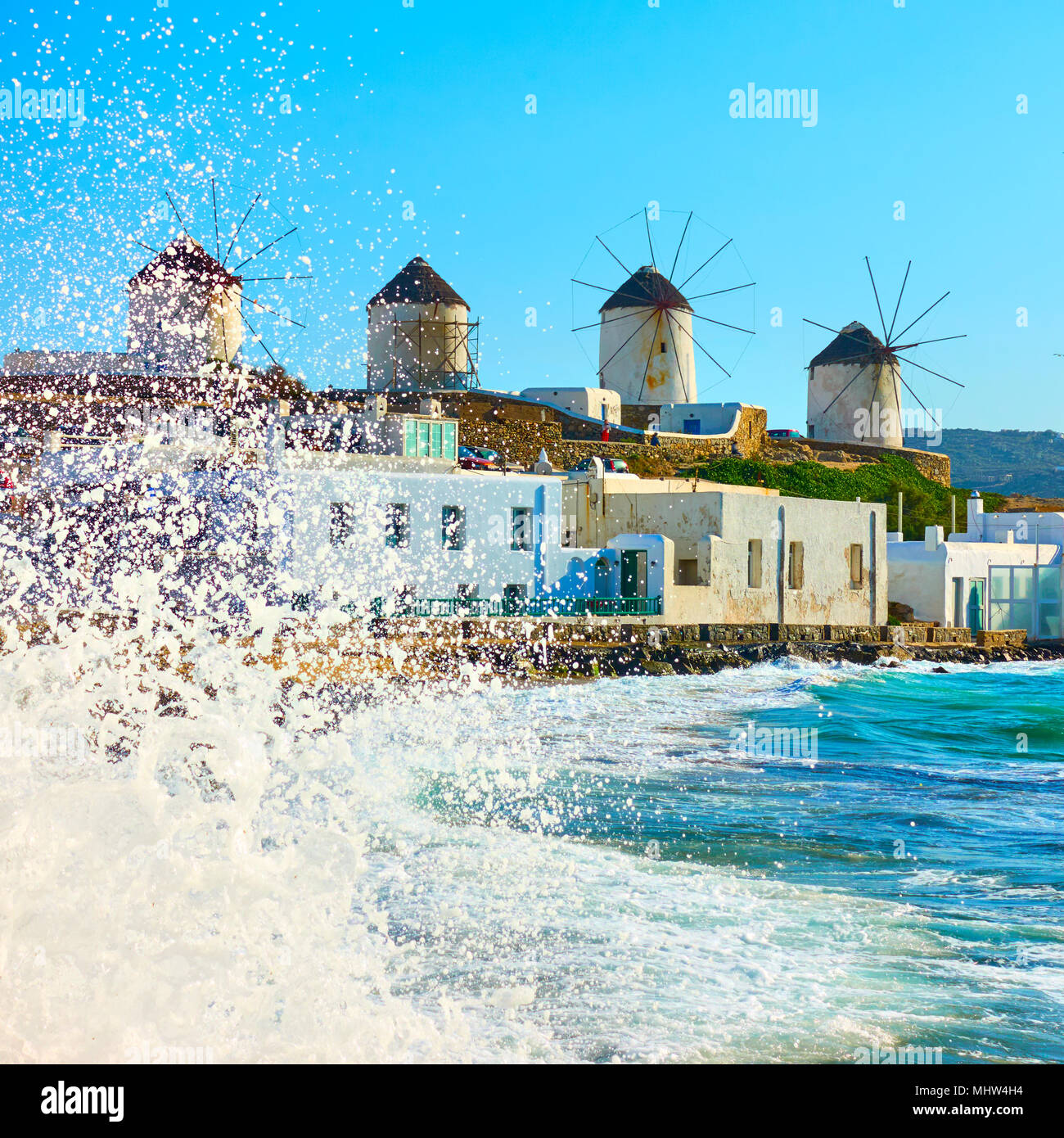 Mykonos architecture hi-res stock photography and images - Alamy