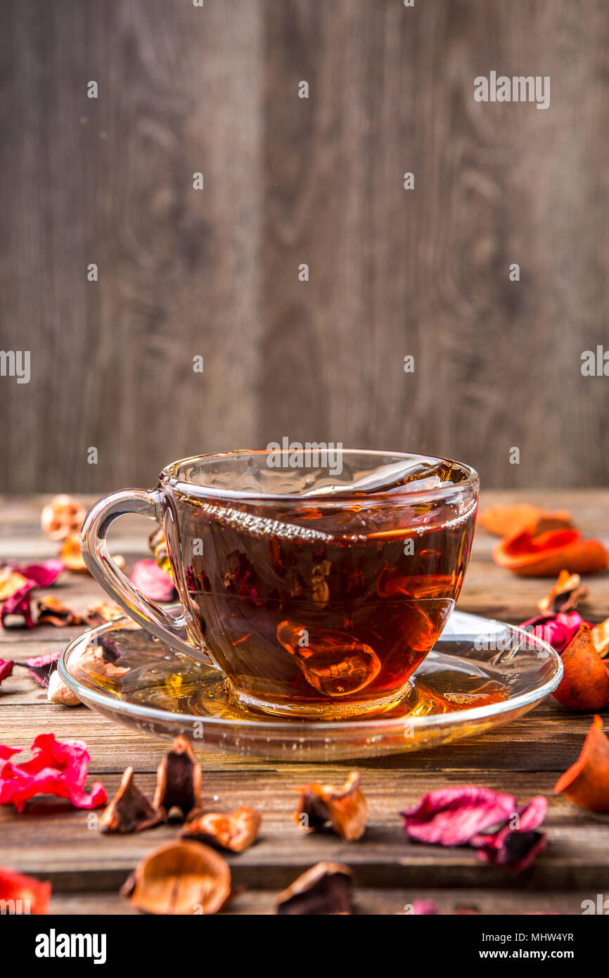 Photos tea cup on table Stock Photo - Alamy