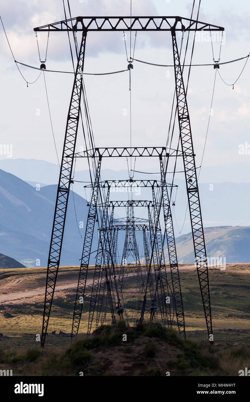 Electric grid in russia hi-res stock photography and images - Alamy