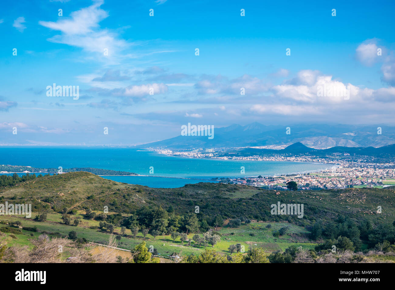 Izmir urla turkey aerial view hi-res stock photography and images - Alamy