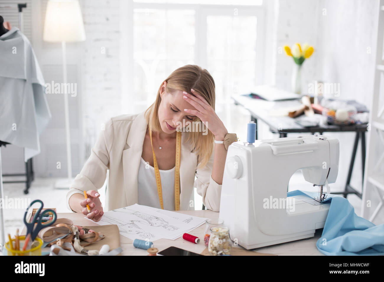 Woman changing clothes hi-res stock photography and images - Alamy