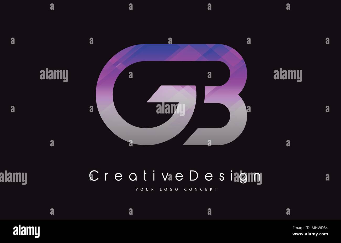 Gb letter Stock Vector Images - Alamy