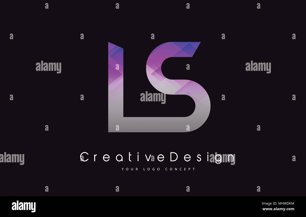 Ls letter Stock Vector Images - Alamy