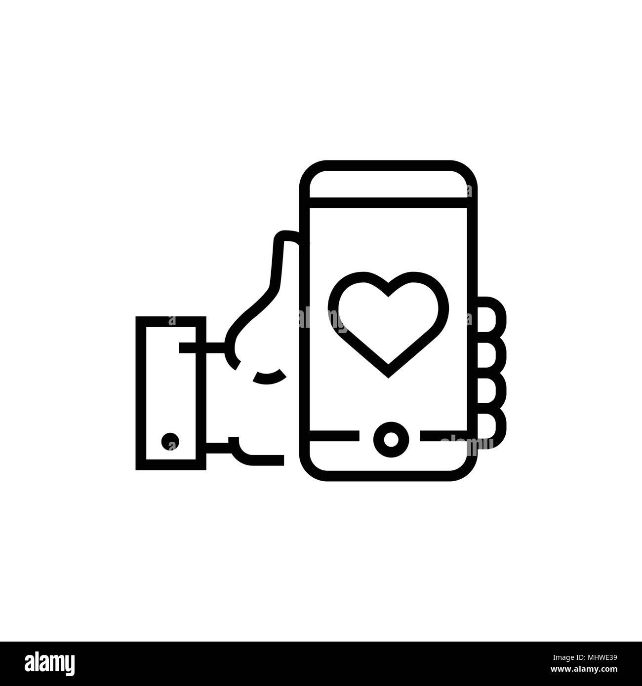 Graphic design icon line Cut Out Stock Images & Pictures - Alamy