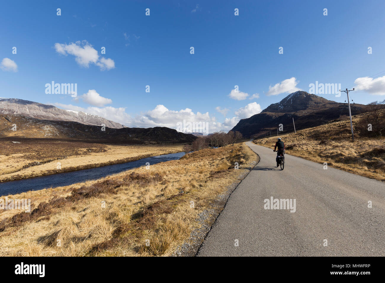 Ben stack scotland road hi-res stock photography and images - Alamy