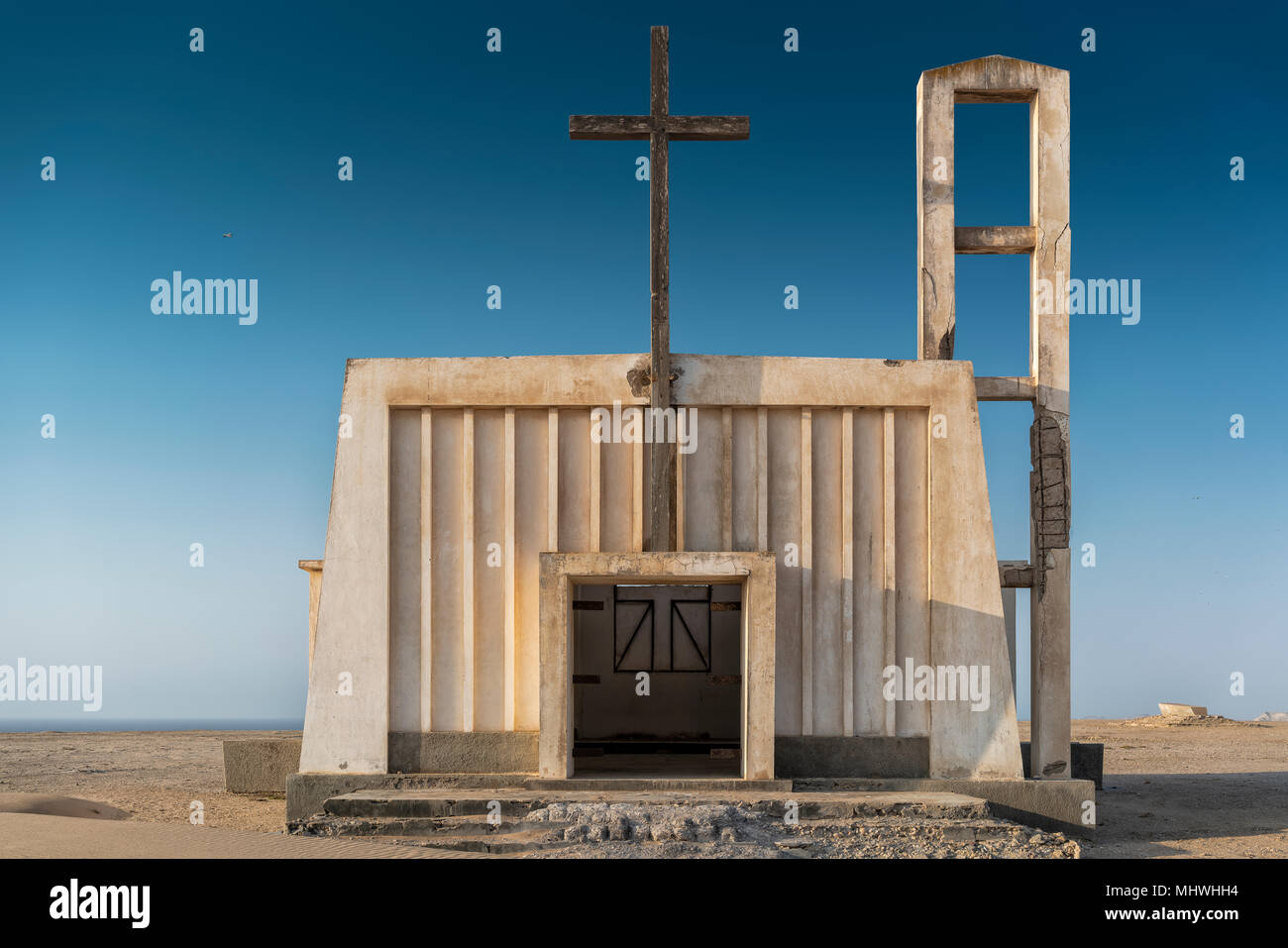 Church in the province of Namibe. Angola. Africa, Church of Portuguese ...
